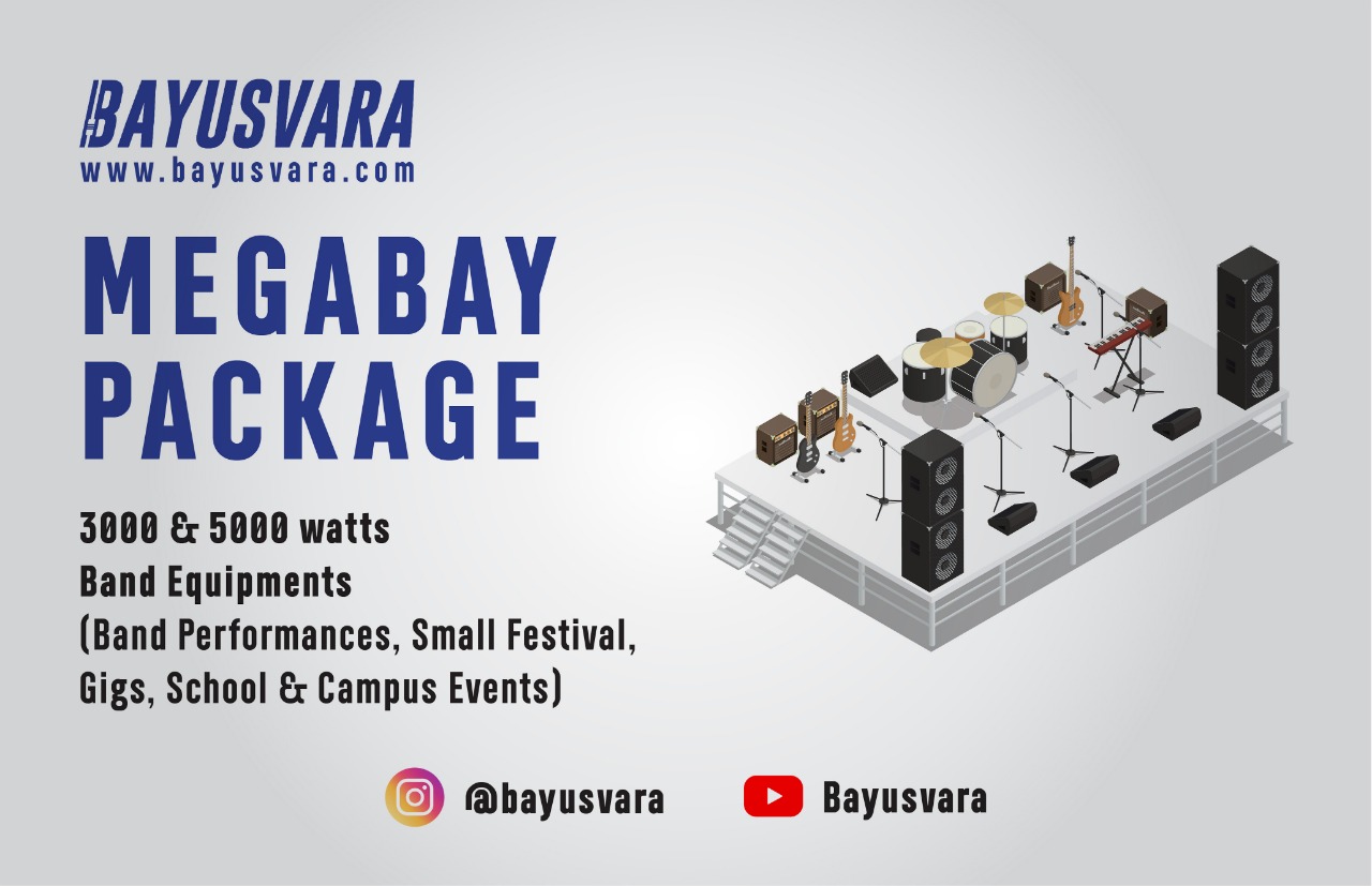 MegaBay Package - Bayusvara - Rental Sound System Murah Se-Jabodetabek